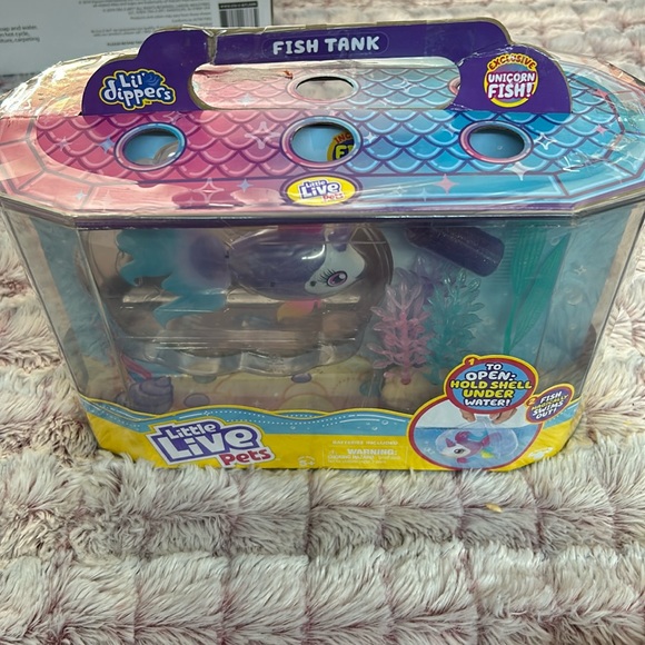 little live pets | Toys | Little Live Pets Lil Dippers Fish Tank Water ...